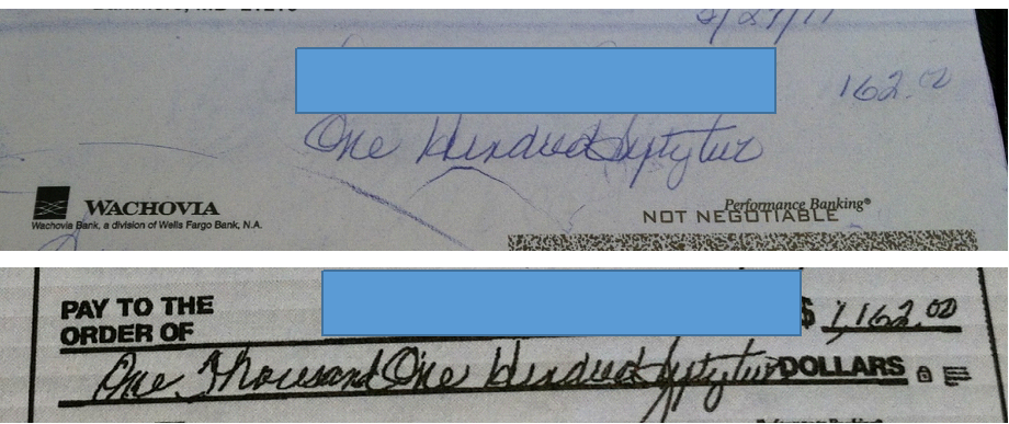 Check Tampering 101: Never Pre-Sign Checks