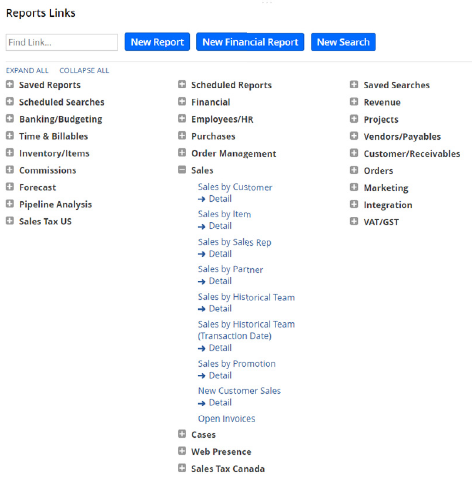 How to Build NetSuite Reports